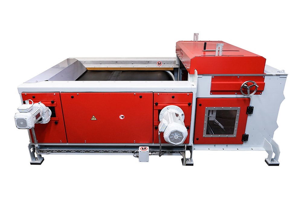 Separator von Nichteisenmetallen ECS / Wirbelstromabscheider - SOLLAU s ...